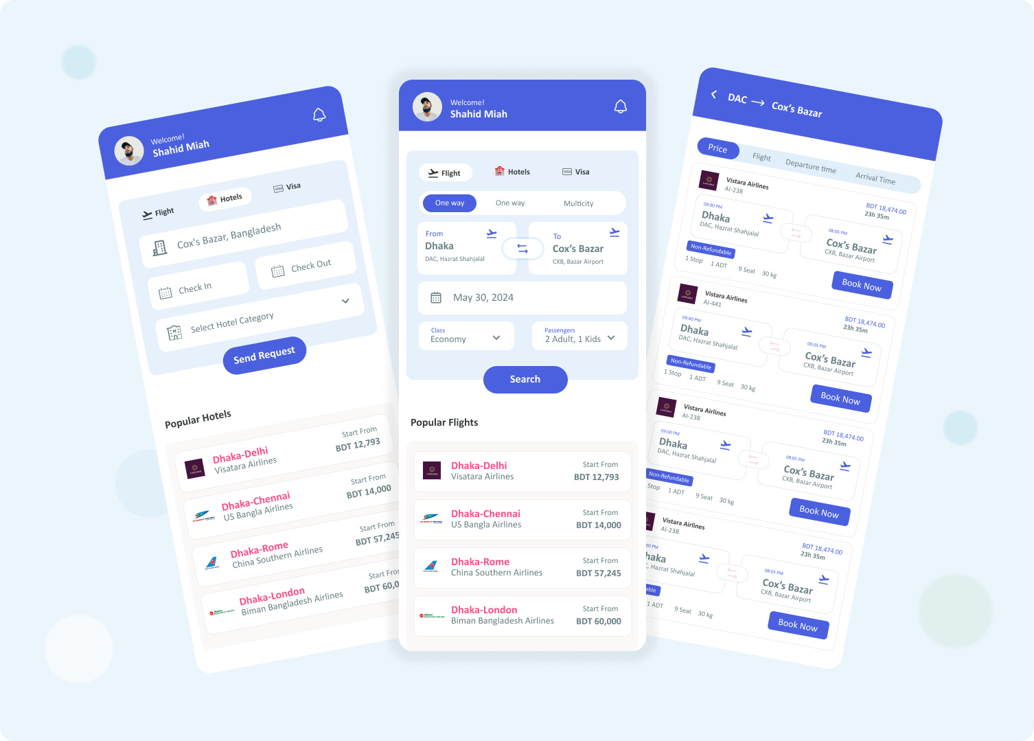 Roming Flight Booking App By Delogico Systems On Dribbble