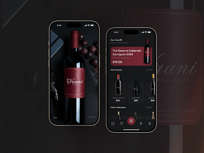 Wine App Design - Liquor by Shivani Chauhan on Dribbble