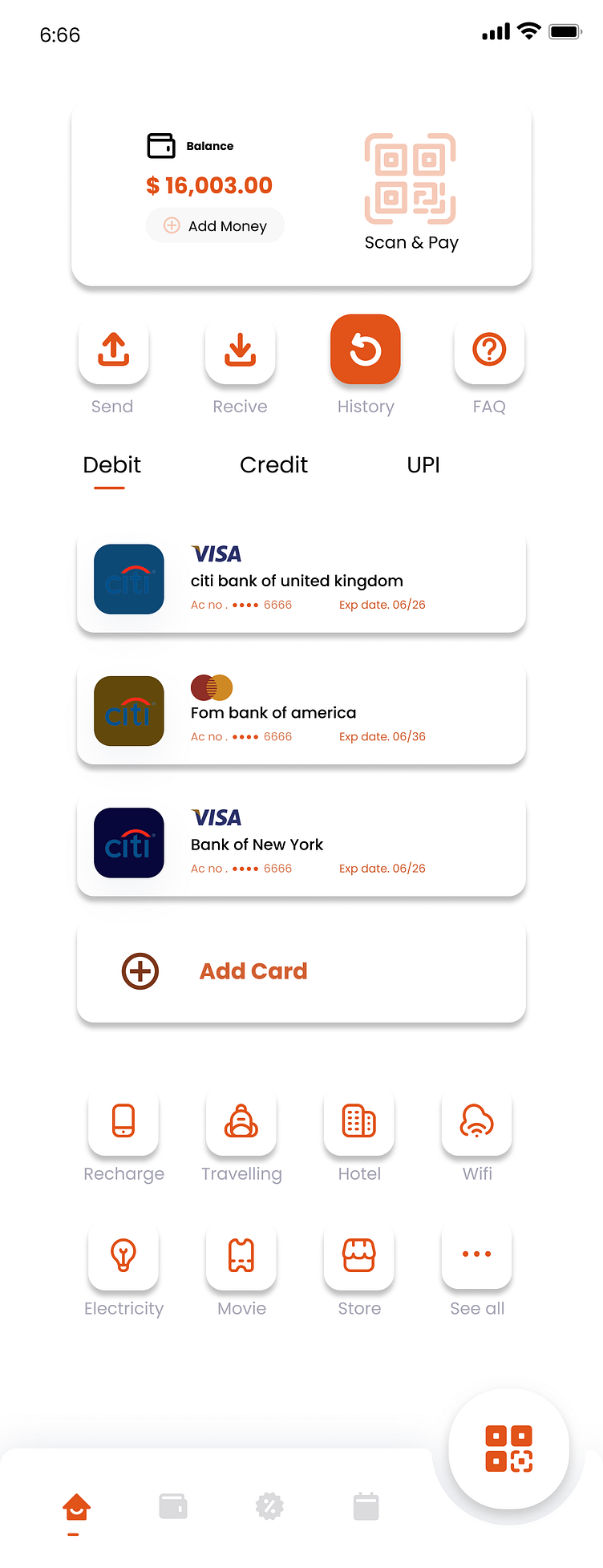 👛 Digital Wallet App UI by econev by Jack Conev on Dribbble