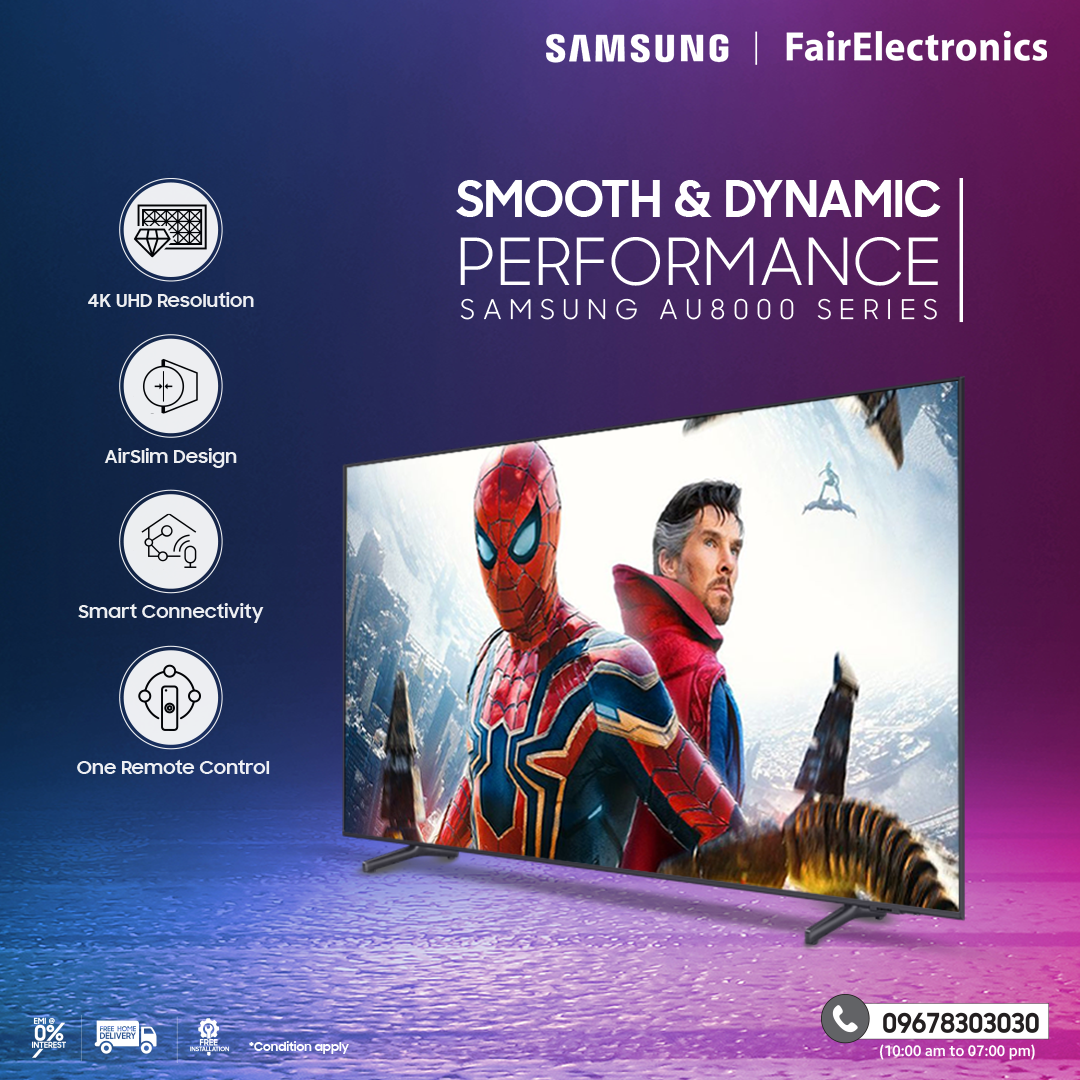 SAMSUNG 4K UHD TV Static Post Design by Rejowanul Hasan on Dribbble