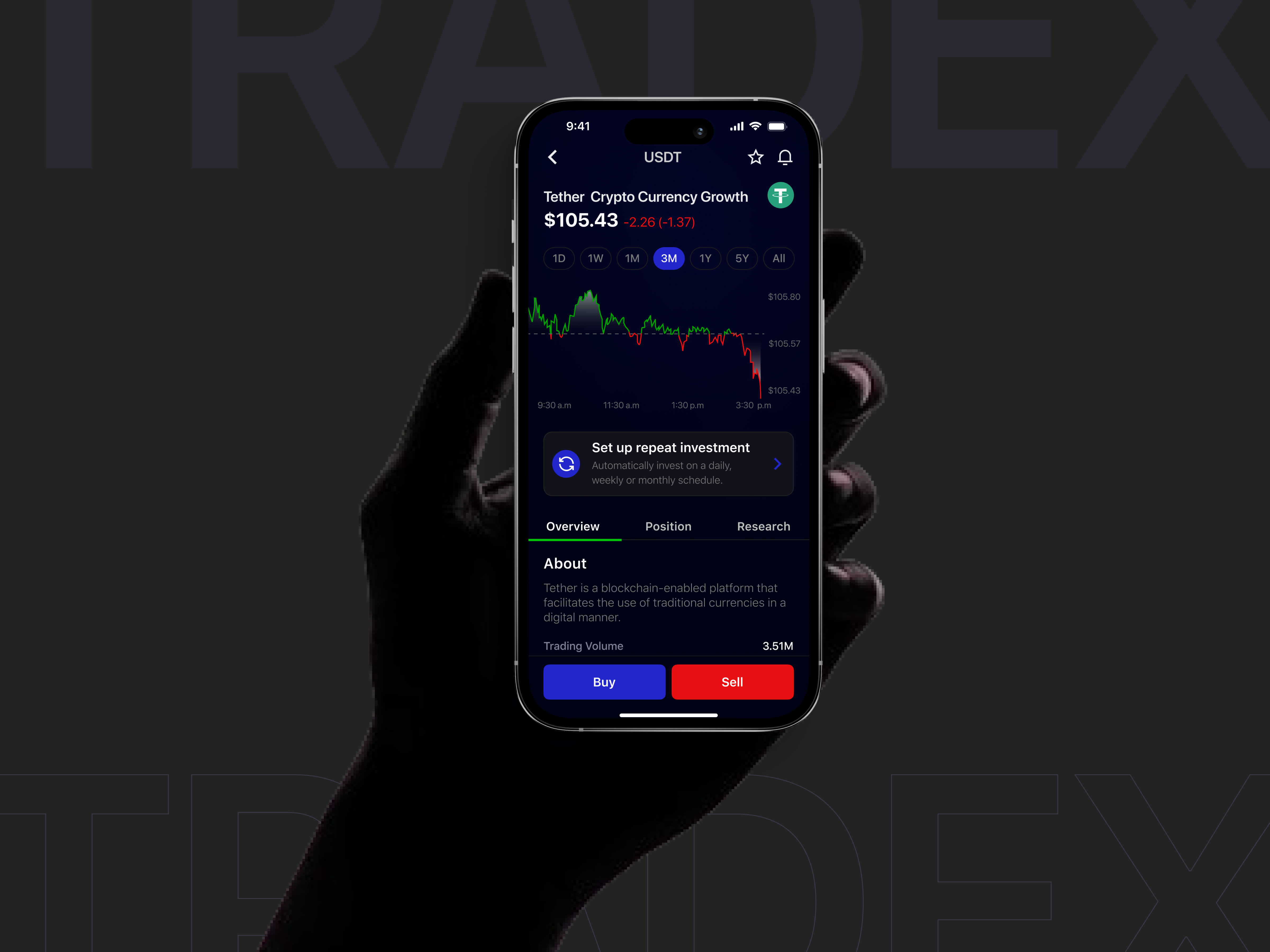Tradex - Stock Details Mobile App UI by Rajib Miah on Dribbble