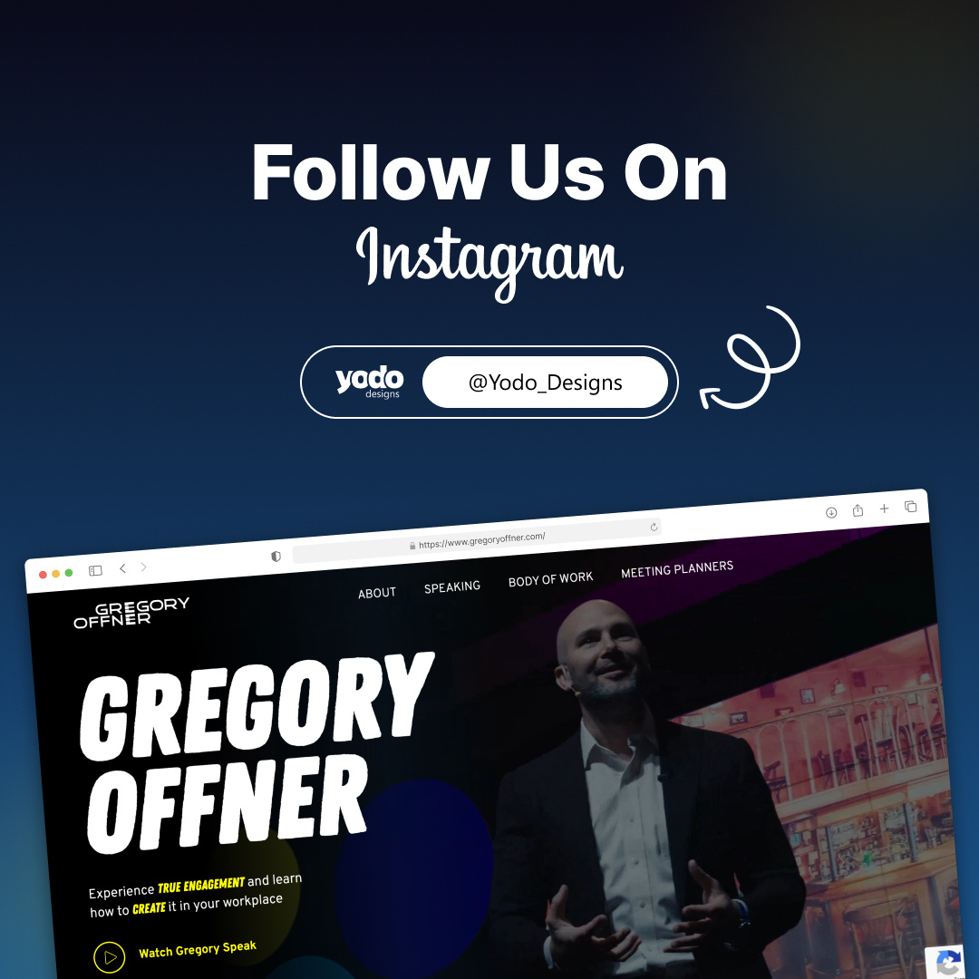 Gregory Offner-Motivational Speaker Website design by Chaudhry Usman ...