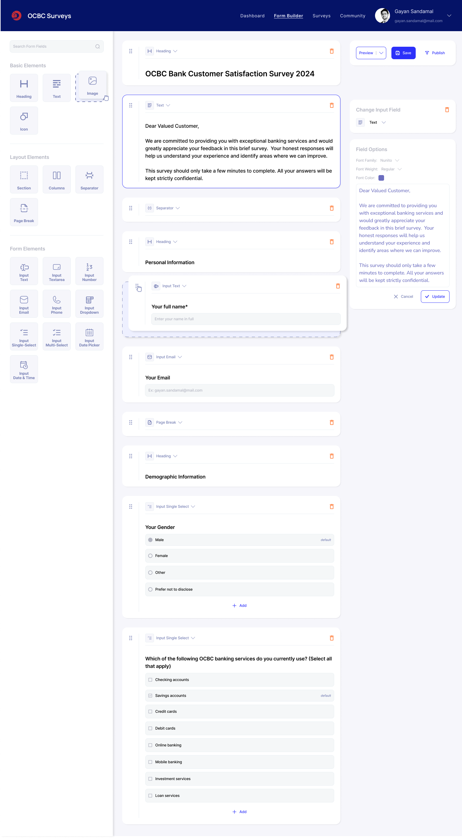 Dynamic Form UI Design by Gayan Sandamal on Dribbble