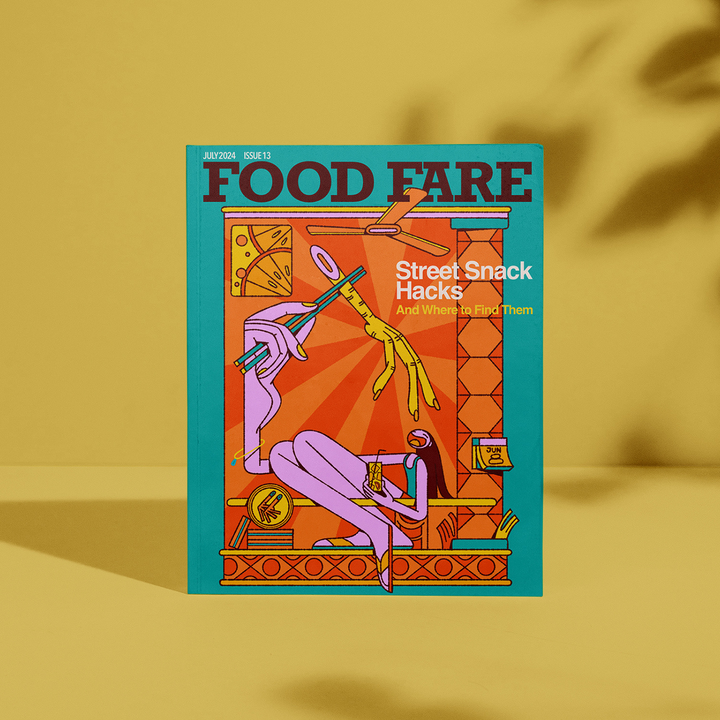 Editorial Food Illustrations by Lim KangLi on Dribbble