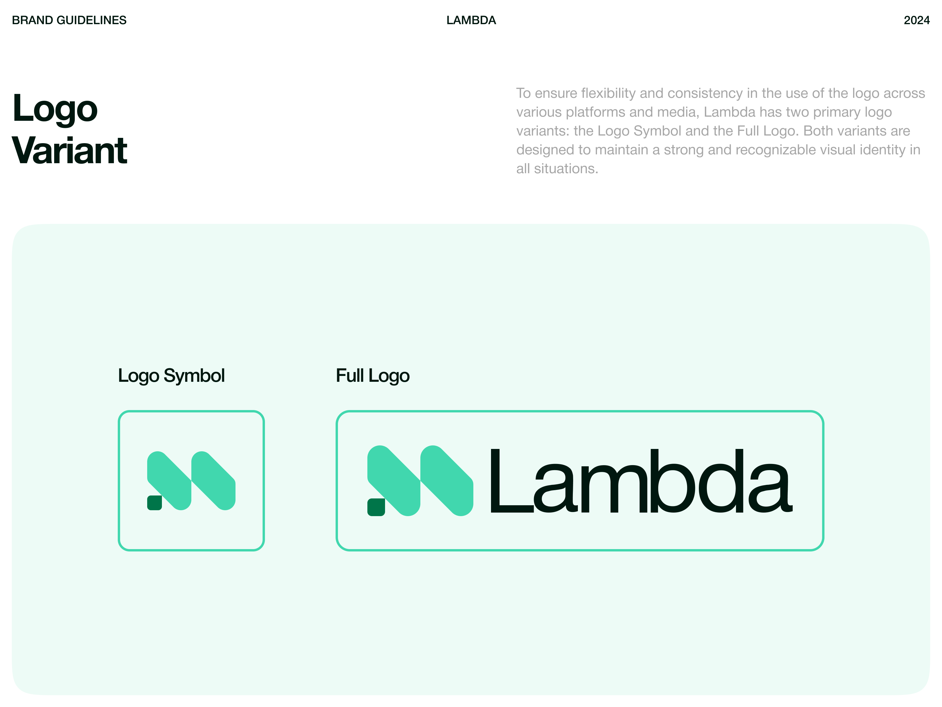 Lambda - Edutech Platform Brand Guidelines by Nija Works on Dribbble