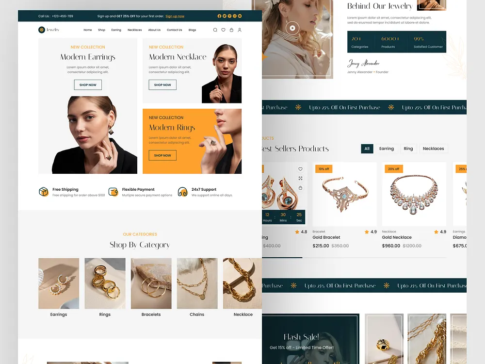 Browse thousands of Jewelry Website Templates images for design ...