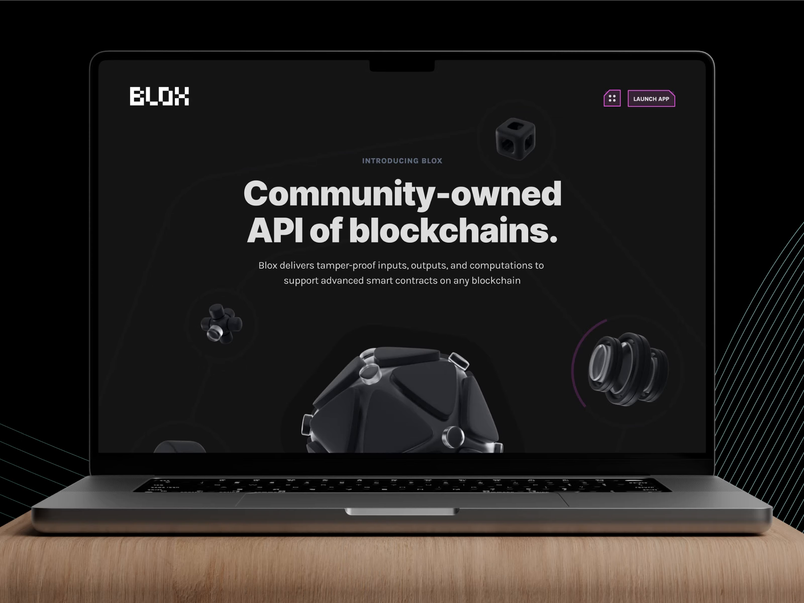 BLOX - Landing Page Design by DesignX™ on Dribbble