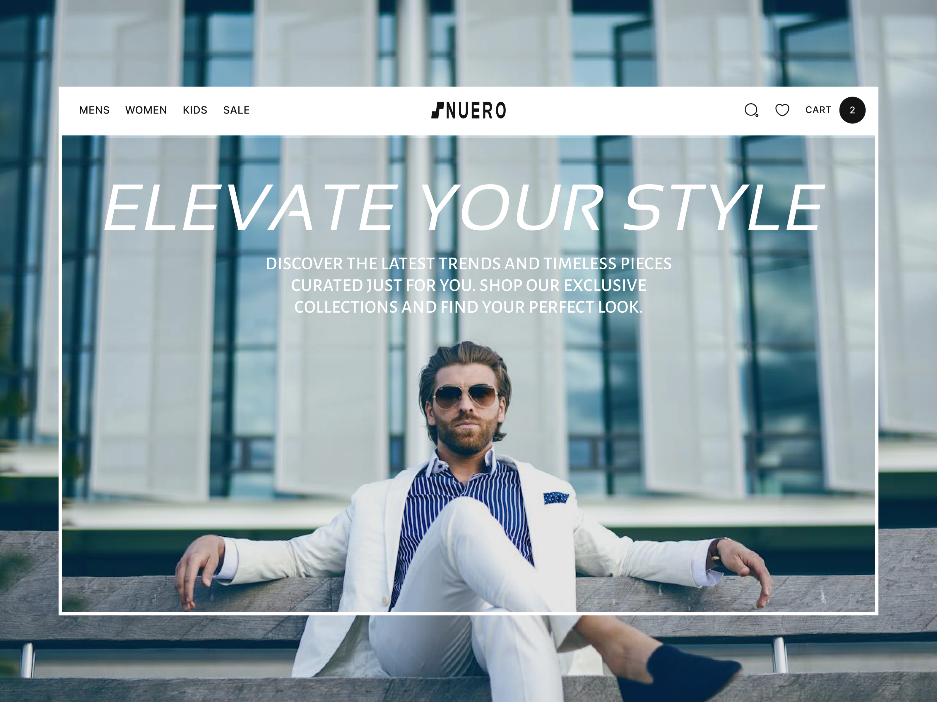 Fashion Hero Section designs, themes, templates and downloadable ...