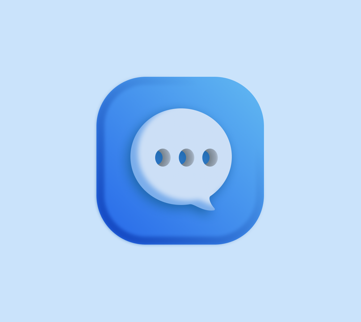 3D message icon by Aar Raeidul Ahsan on Dribbble