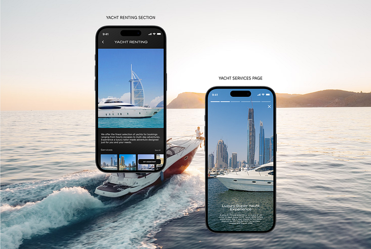 App Ui Design Amad Luxury Service Provider By Laura On Dribbble