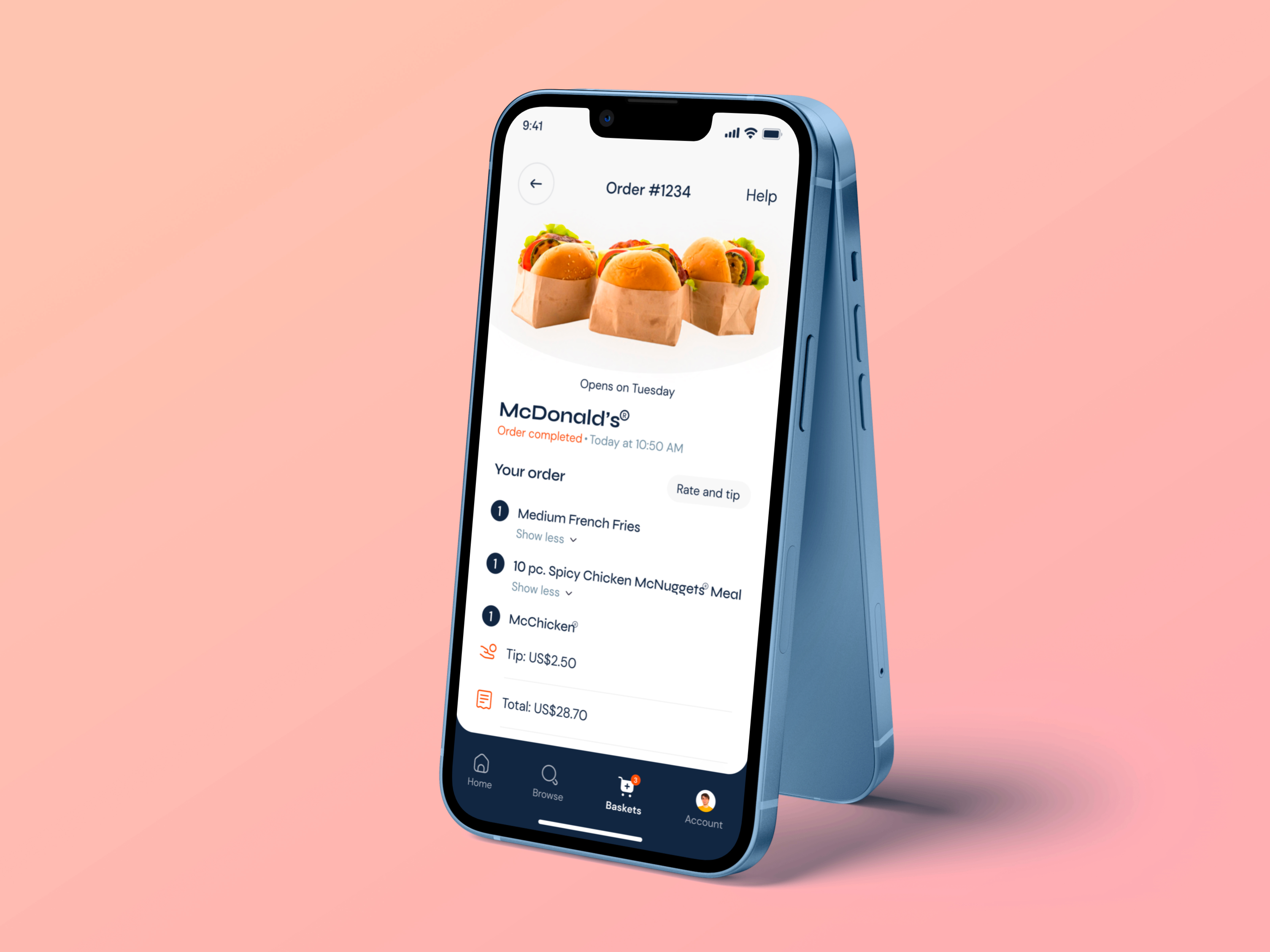 UberEats - Food delivery mobile application UI/UX design by ABU HASAN ...