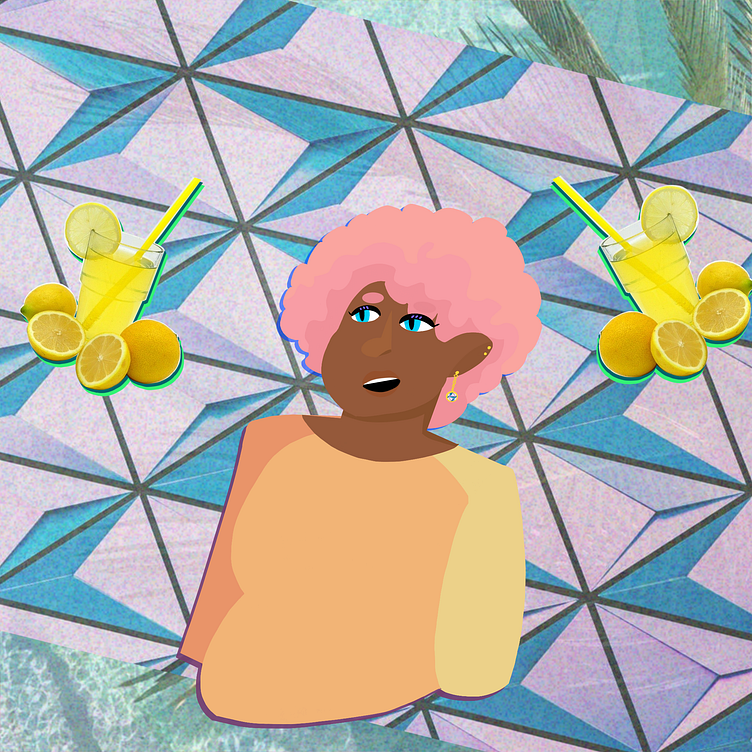 Lemonade Girl By Rhi C On Dribbble