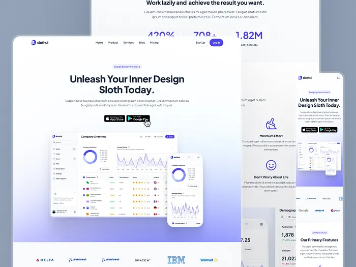 Hero UI designs, themes, templates and downloadable graphic elements on ...
