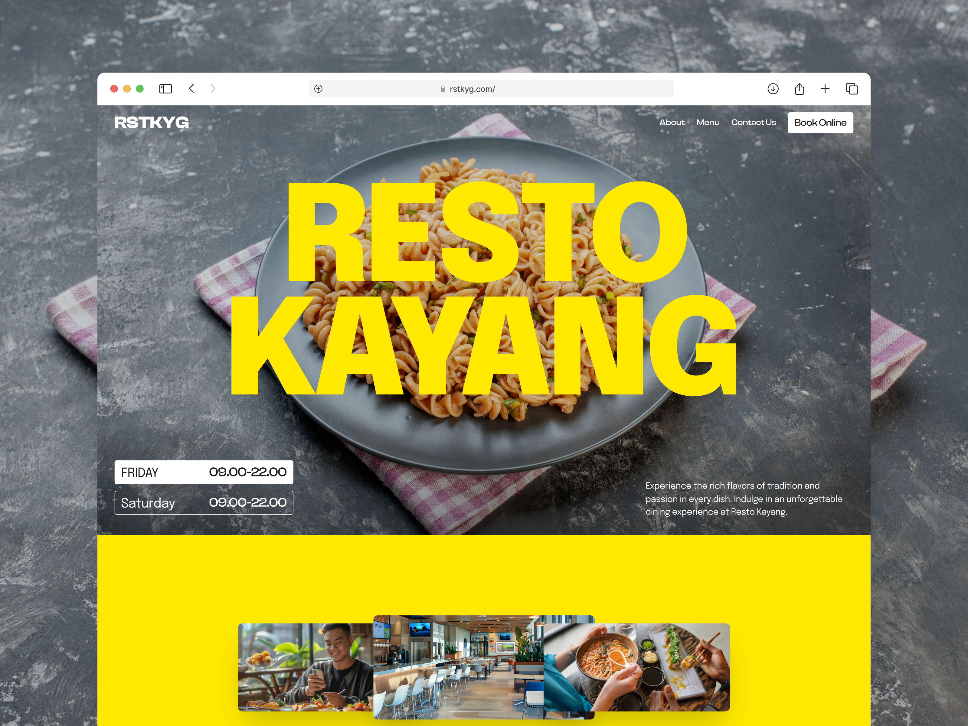 Browse thousands of Restaurant images for design inspiration | Dribbble