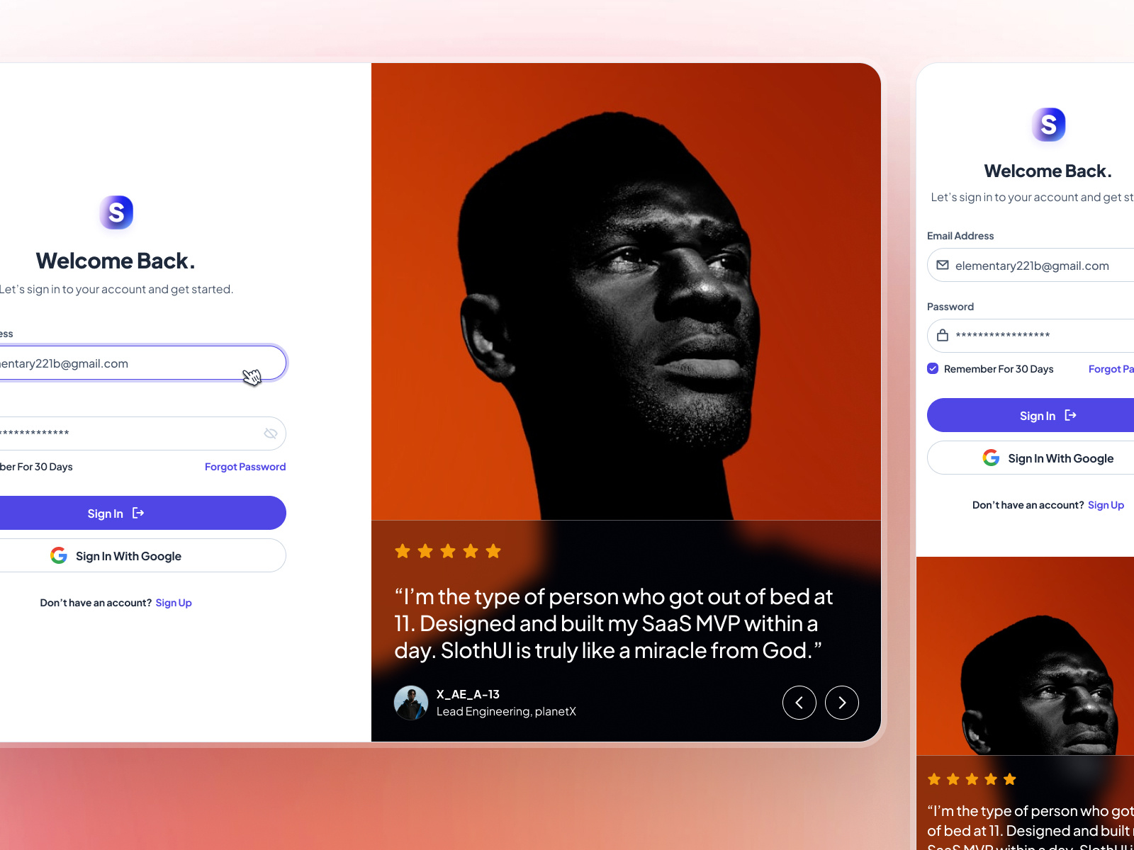 slothUI - World's Laziest Design System - Feature Layout List UI by ...