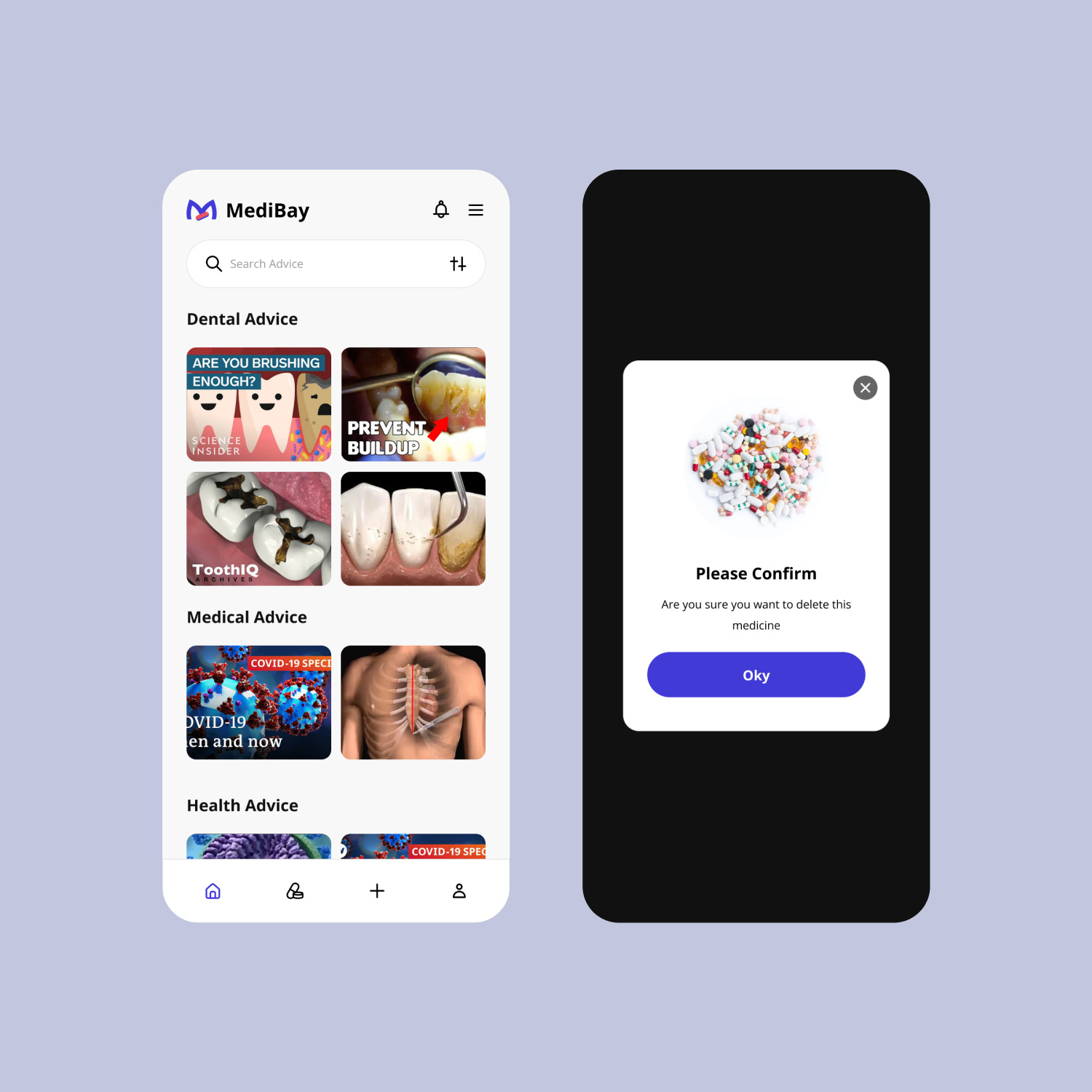 Figma Medicine Reminder Mobile App UI/UX Design by Md Sajib Hossain on ...