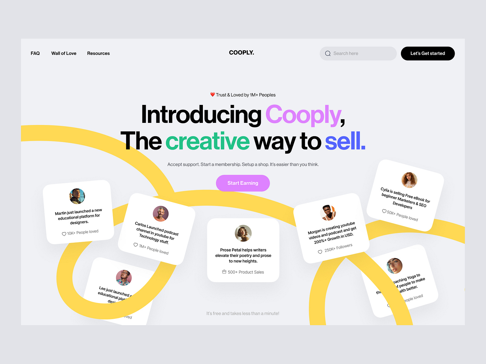 Cooply Saas Landing page design by Basit A. khan 👋 for Inspirux on Dribbble