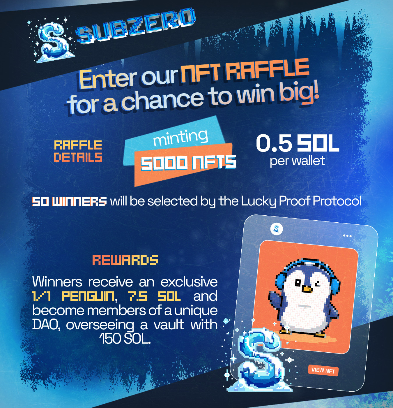 Subzero Poster Designs | A Web3 Project by Uthman on Dribbble