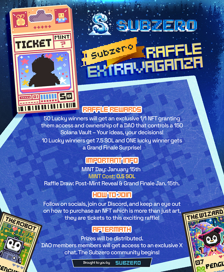 Subzero Poster Designs | A Web3 Project by Uthman on Dribbble