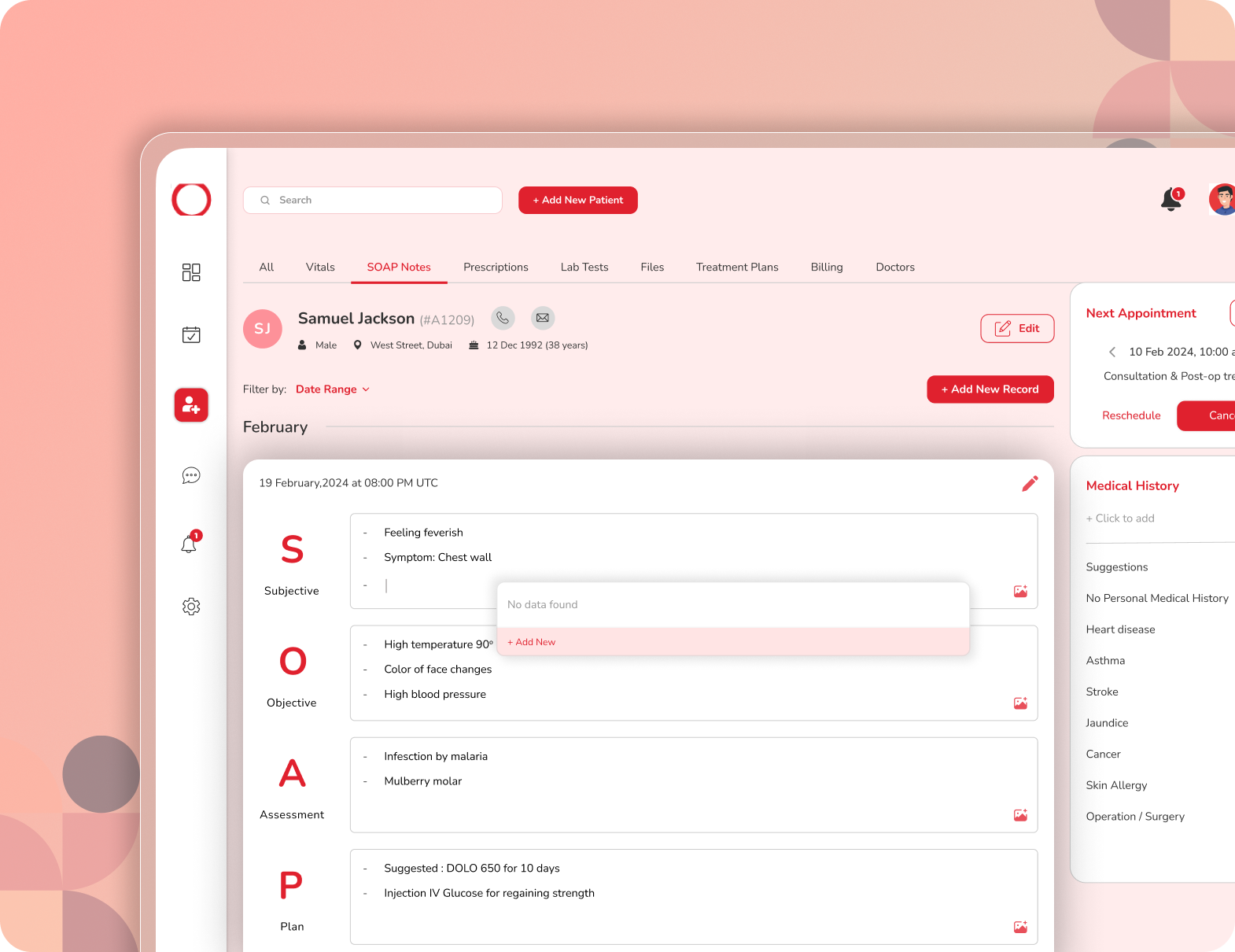 Designed for Doctors - Soap Notes UI! 🩺 by Cyces on Dribbble