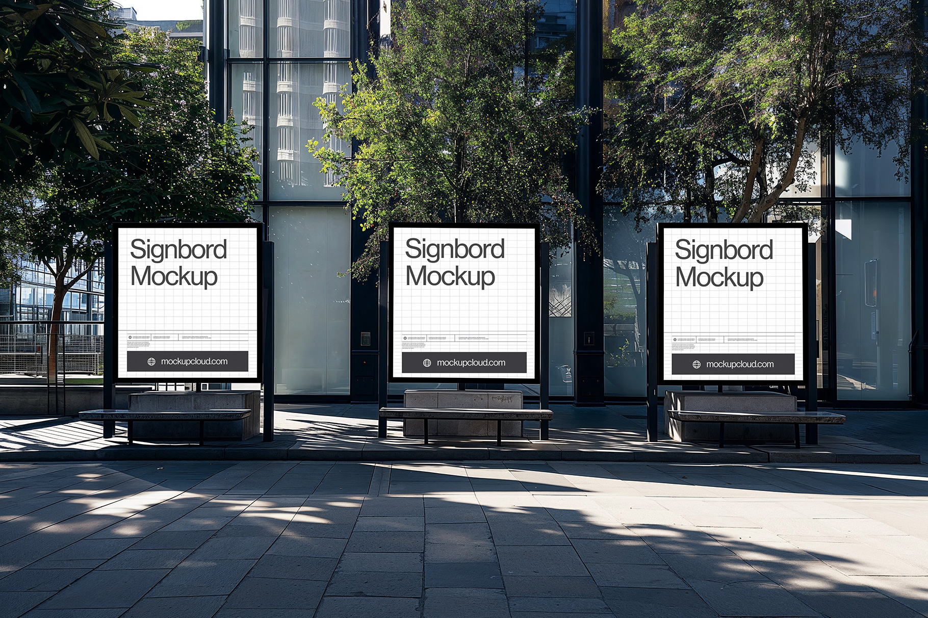 Signboard Mockups Bundle by Mockup Cloud on Dribbble