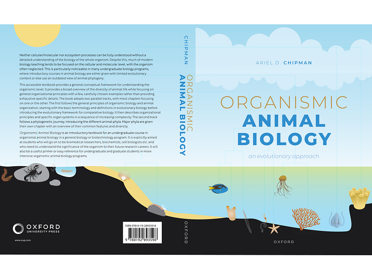 Organismic Animal Biology: an evolutionary approach - book cover by ...