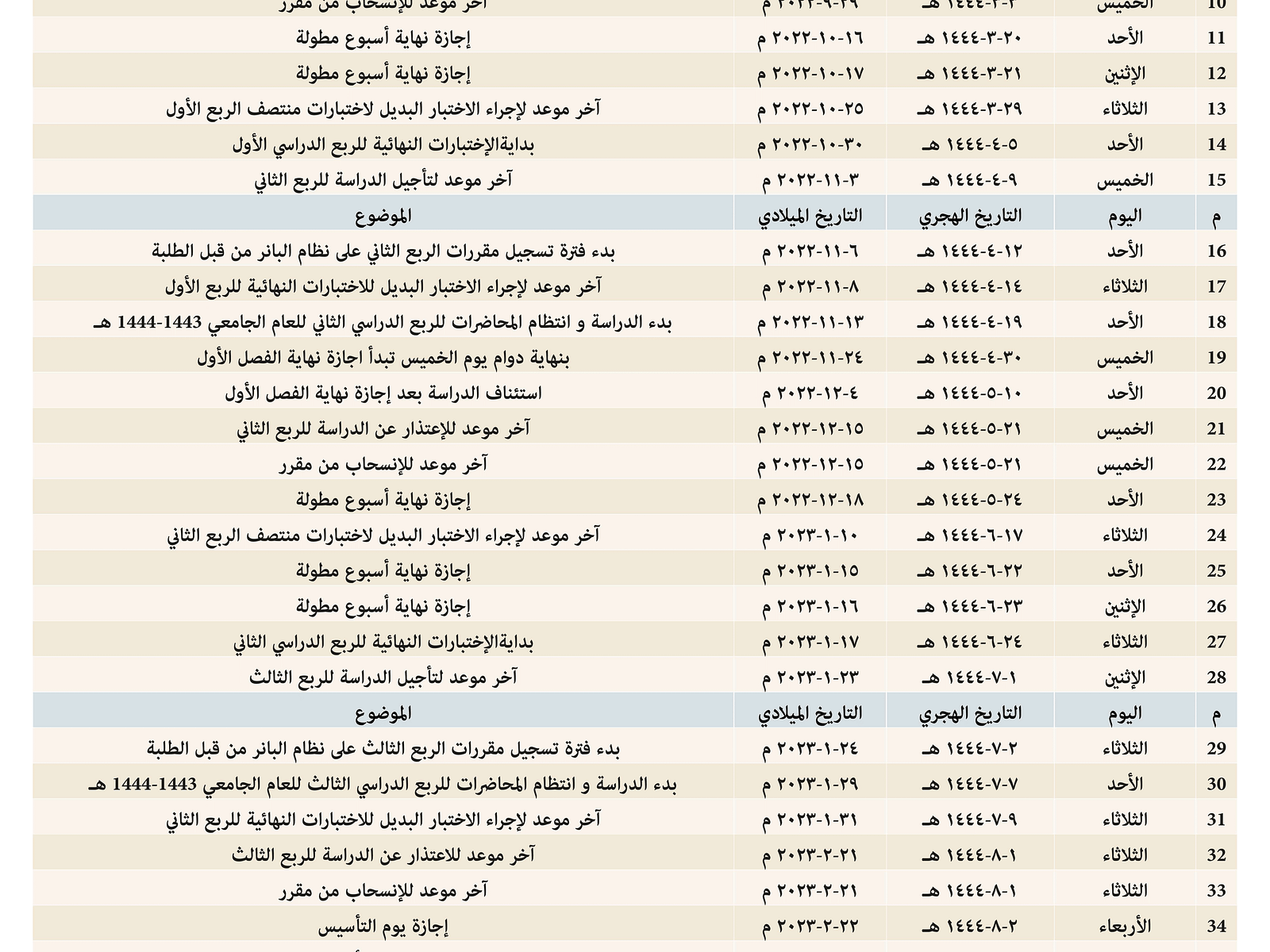 Academic calendar Design by Muzamil Asad on Dribbble
