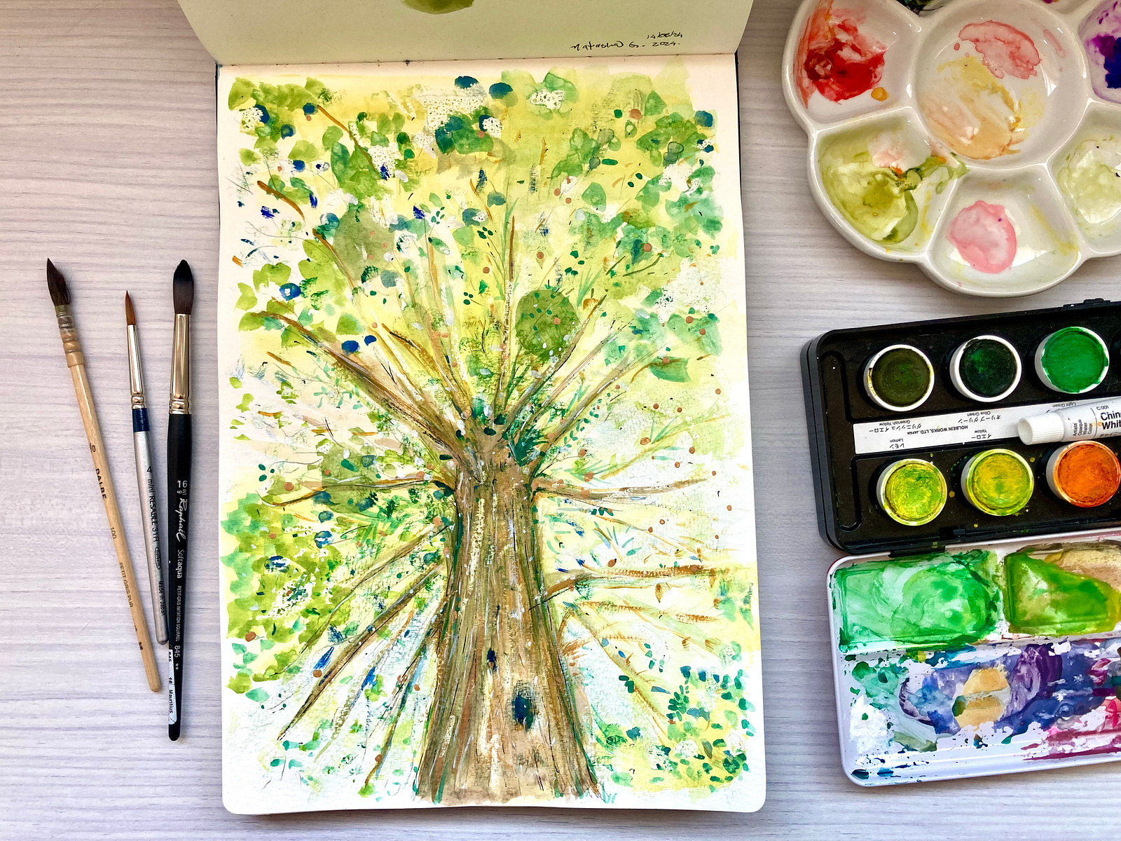 The tree of joy by Natasha-Gonzalez on Dribbble
