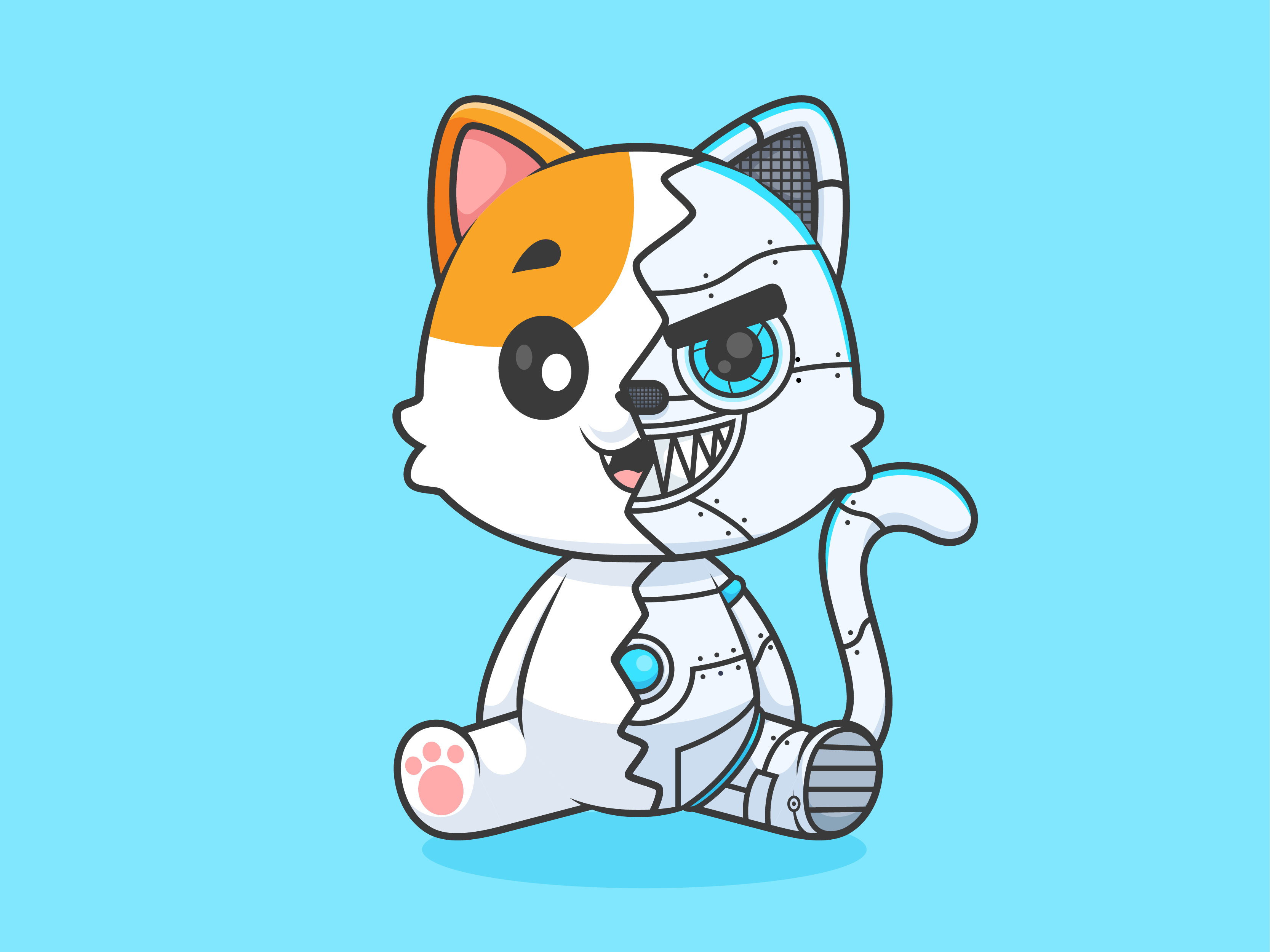 Animals Robot Collection🤖🐹🐼 by catalyst on Dribbble