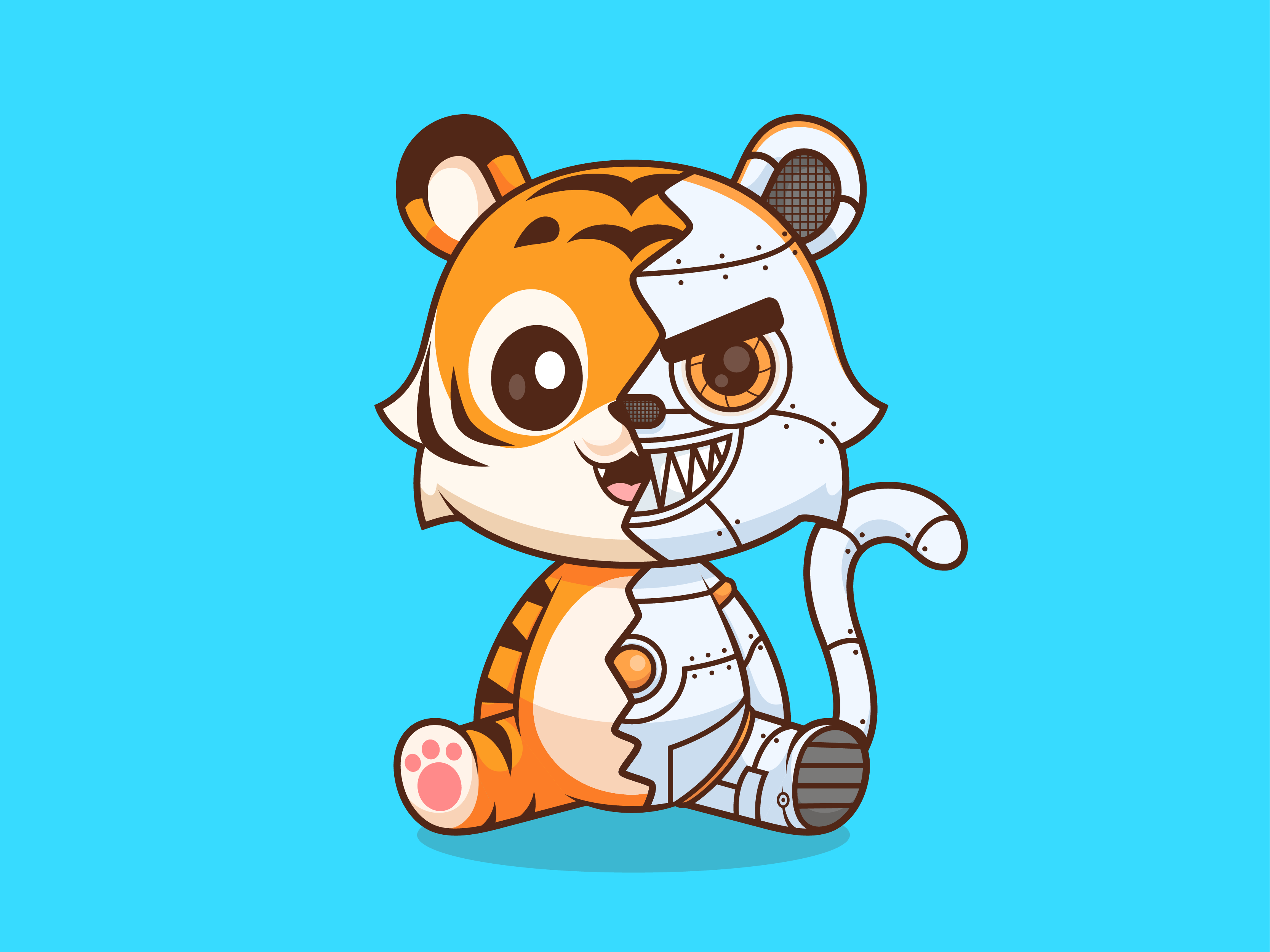 Animals Robot Collection🤖🐹🐼 by catalyst on Dribbble