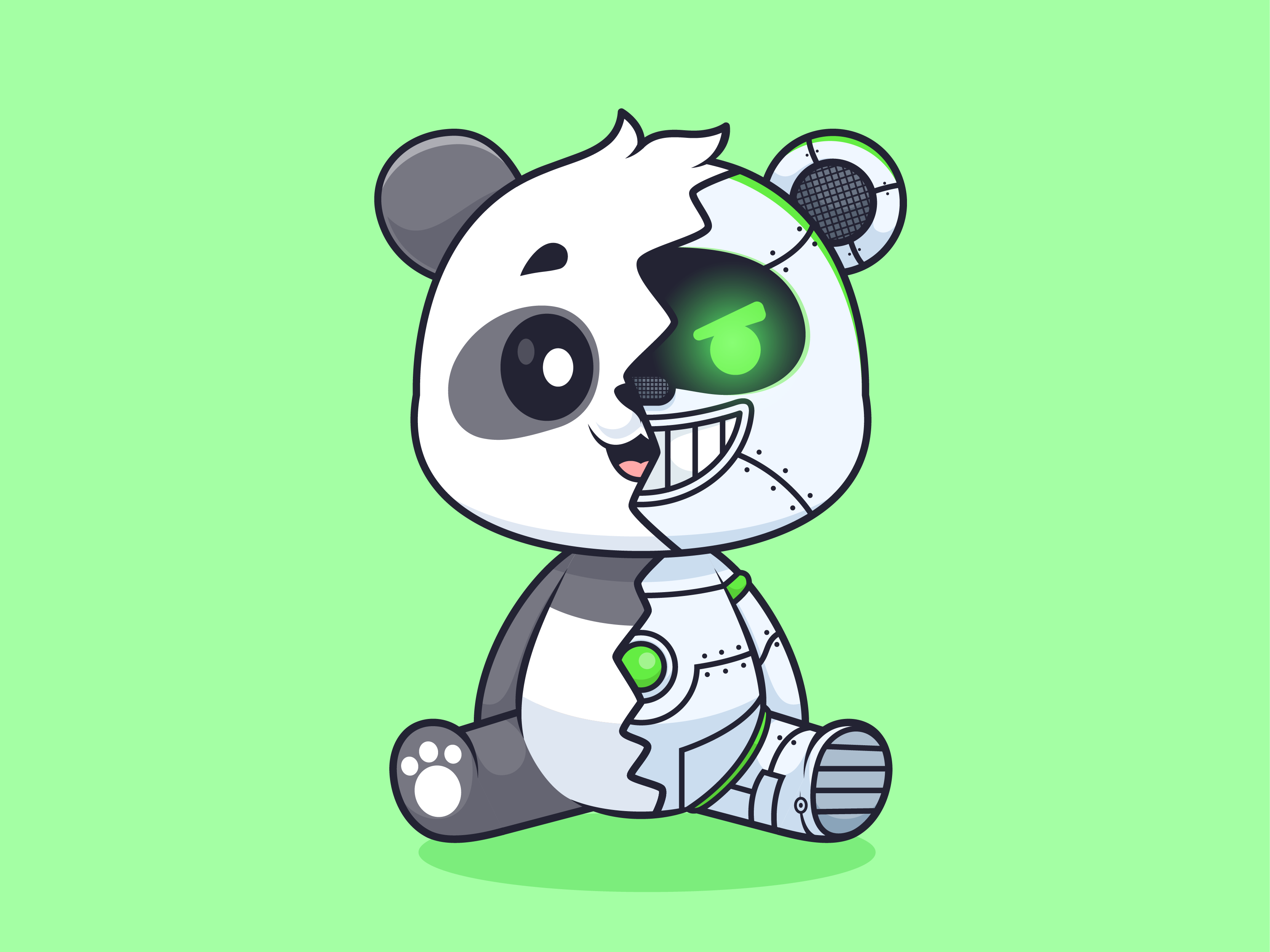 Animals Robot Collection🤖🐹🐼 by catalyst on Dribbble