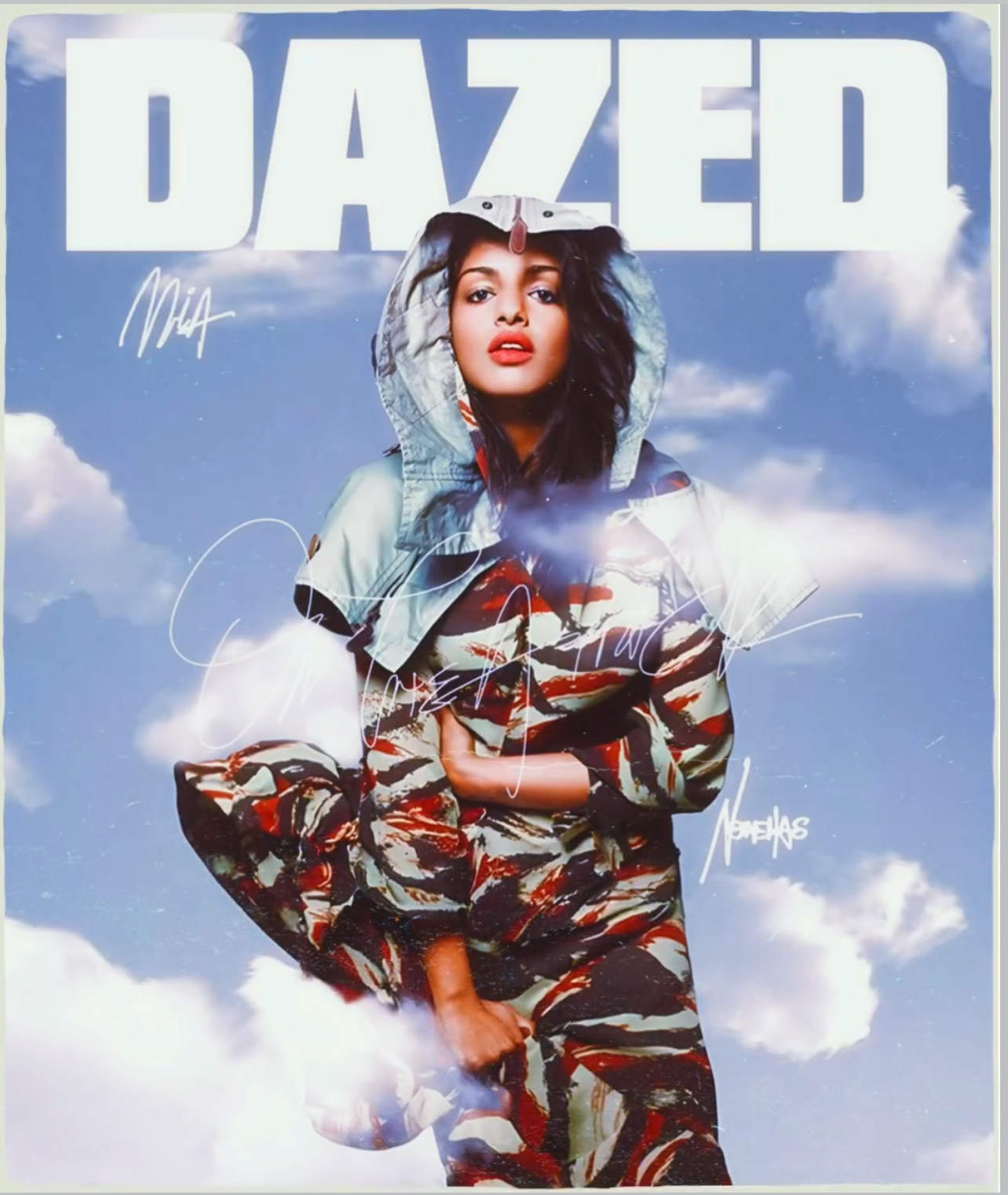 M.I.A x Dazed Magazine Cover (Redesigned by Nomehas Visuals) by Nomehas ...