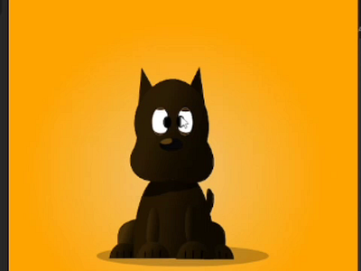 Dog Character Animation with interactions - Rive by Taha Shah on Dribbble