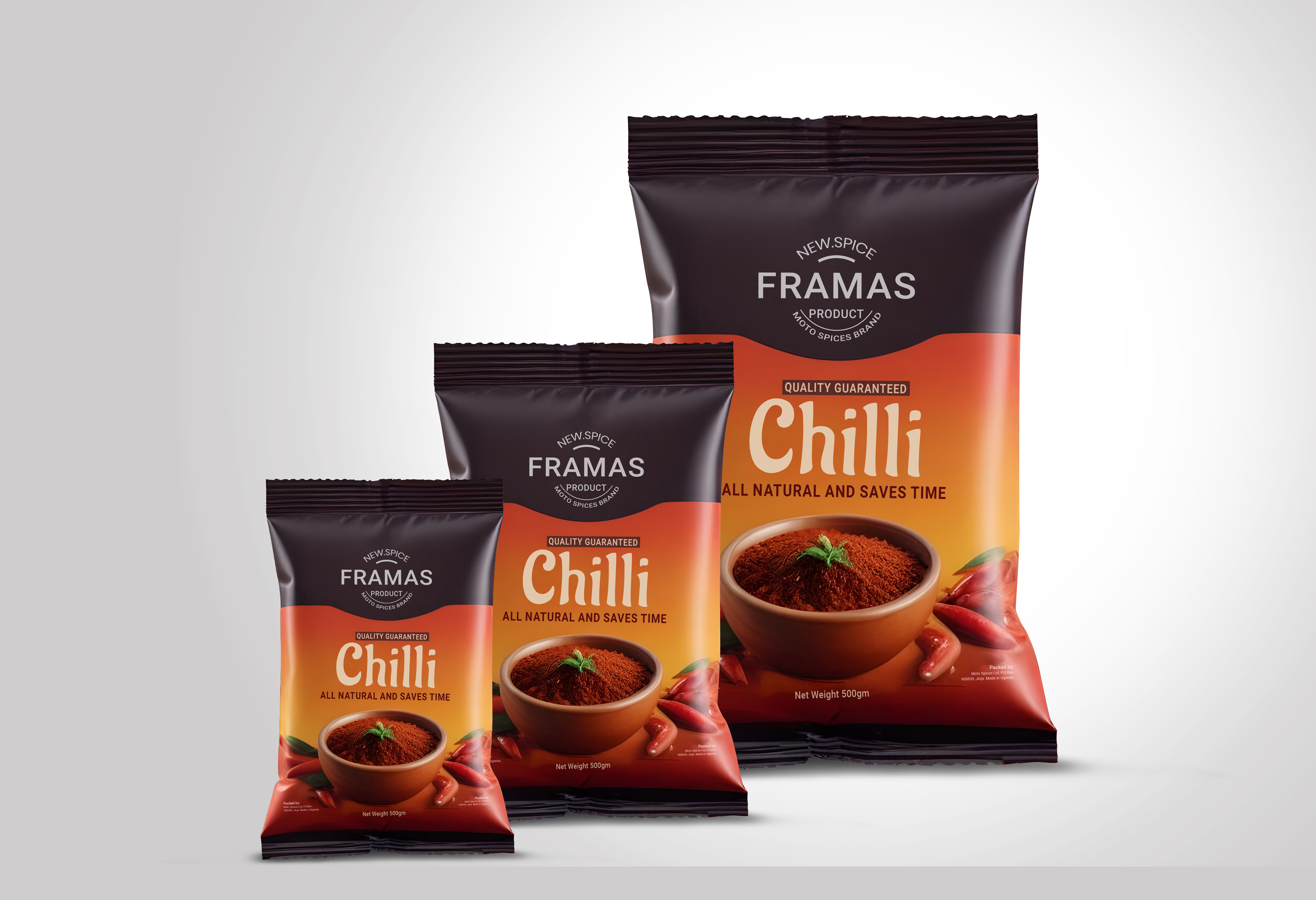 chili packaging design by KAWSAR AHMED on Dribbble