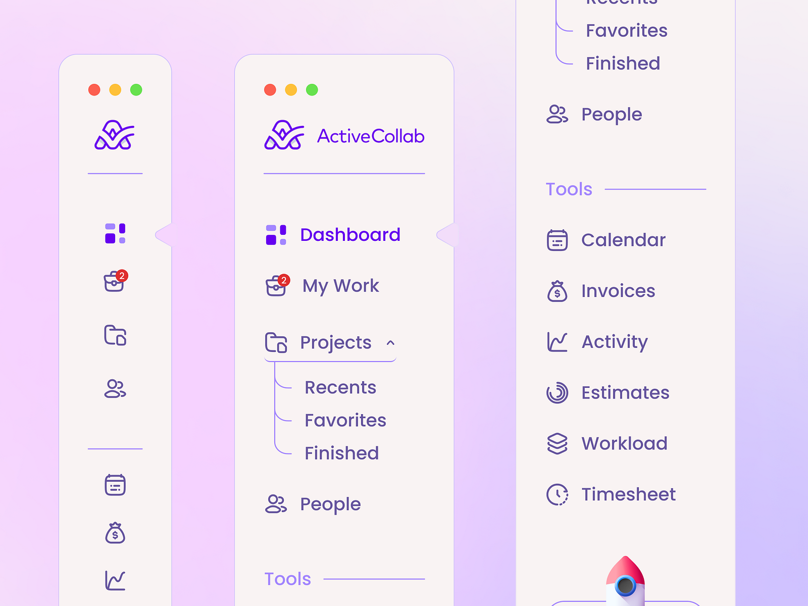 Sidebar and profile UI/UX redesign - Slart Designs by Sebastian ...