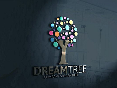Dream tree logo by Josuf Media on Dribbble
