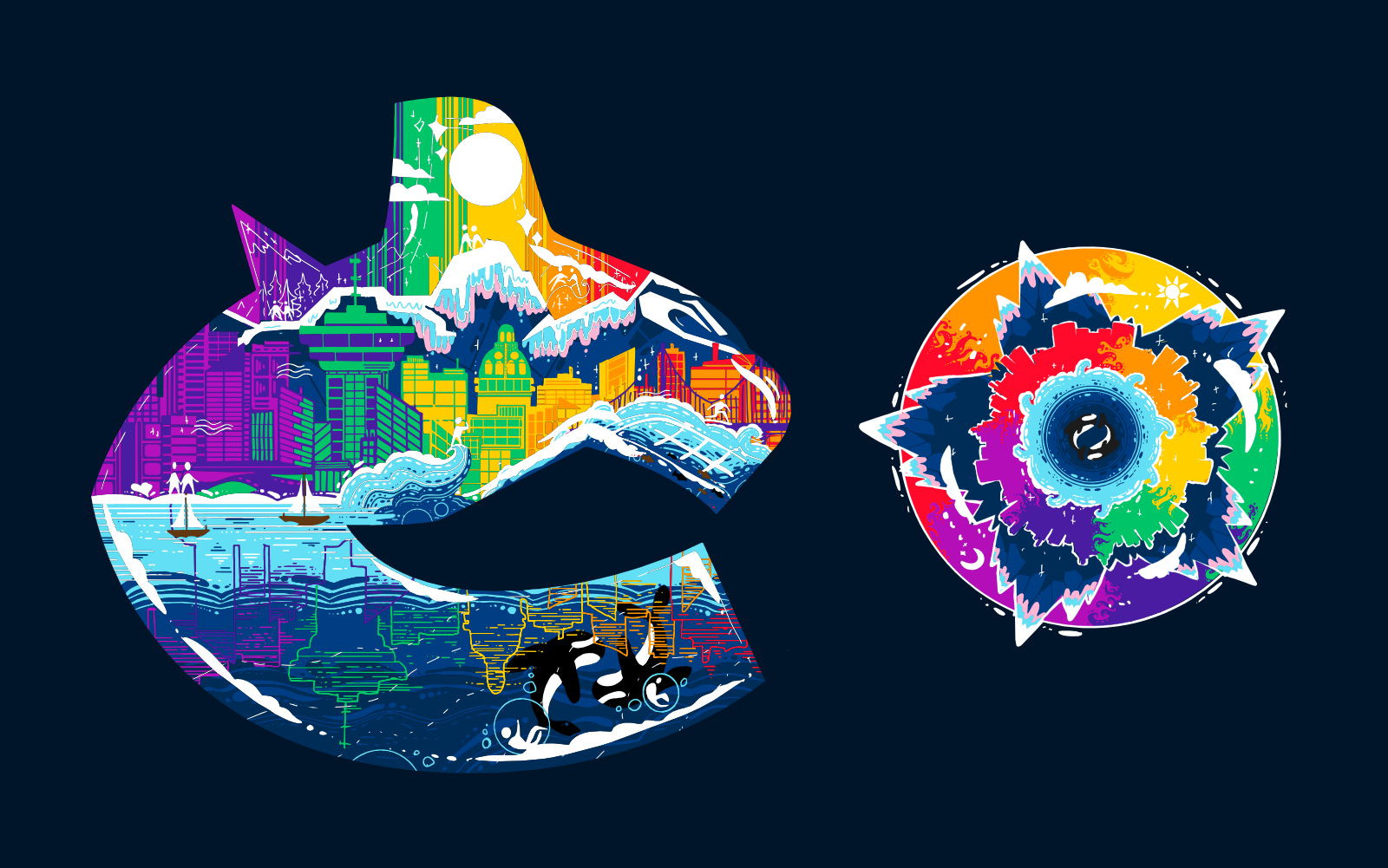 2024 Vancouver Canucks Pride Jersey by Mio Linzie on Dribbble