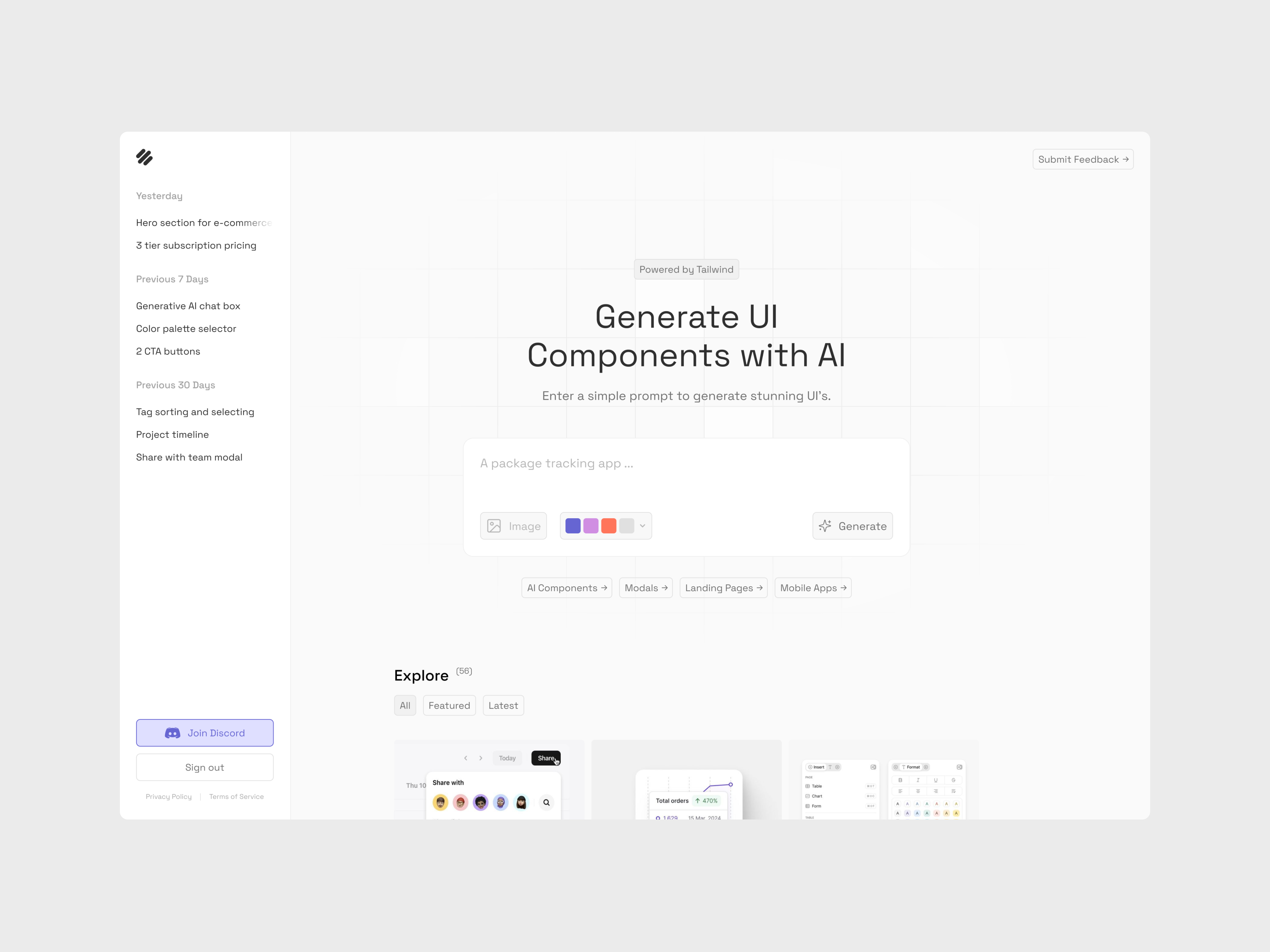 Browse thousands of Generative Ai Dashboard images for design inspiration | Dribbble