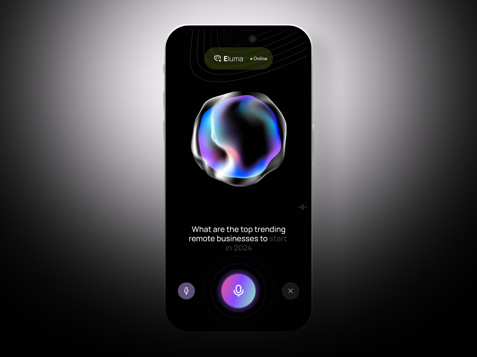 Ai app design mobile app by lazy kar for LazyInterface UI UX Team on Dribbble