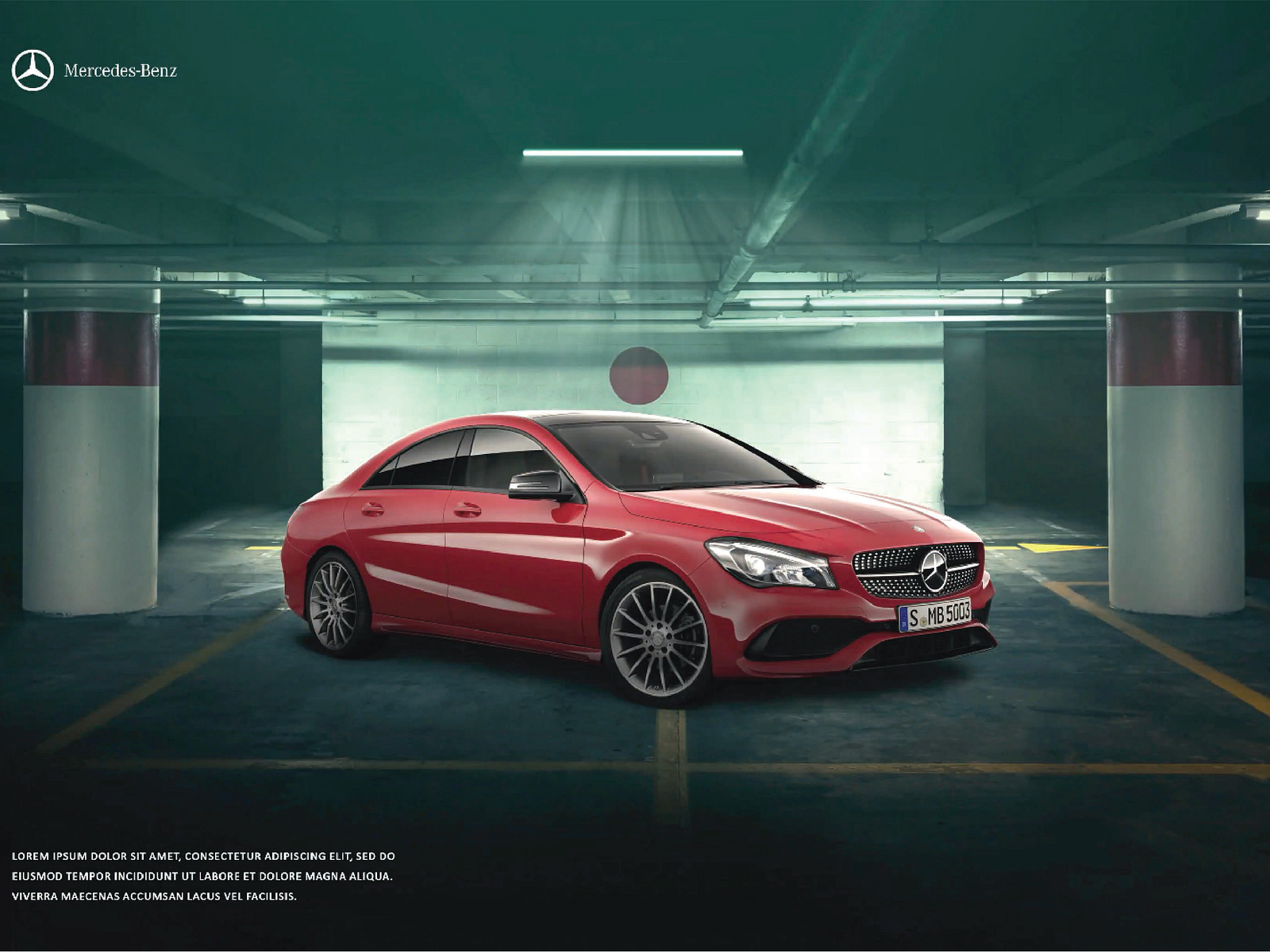 Mercedes-Benz unofficial poster by Mostafa Hamada on Dribbble