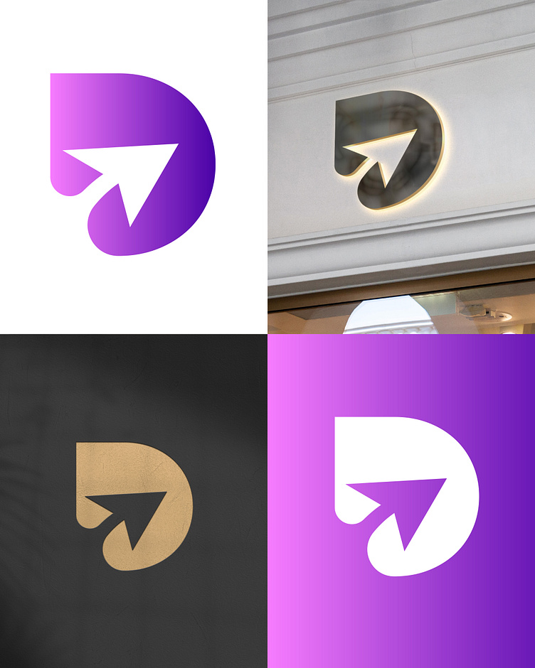 D Direction logo by Mahamud hasan Tamim on Dribbble