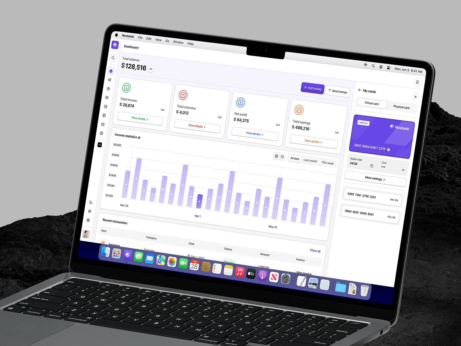 Nexbank - Digital Banking Web App Dashboard SaaS 💳 by Choirul Syafril ...