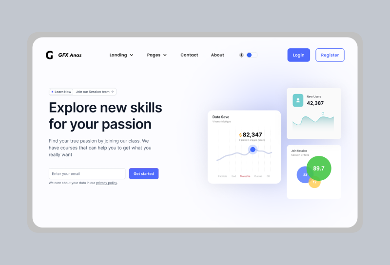Skill Web UI Design designs, themes, templates and downloadable graphic ...