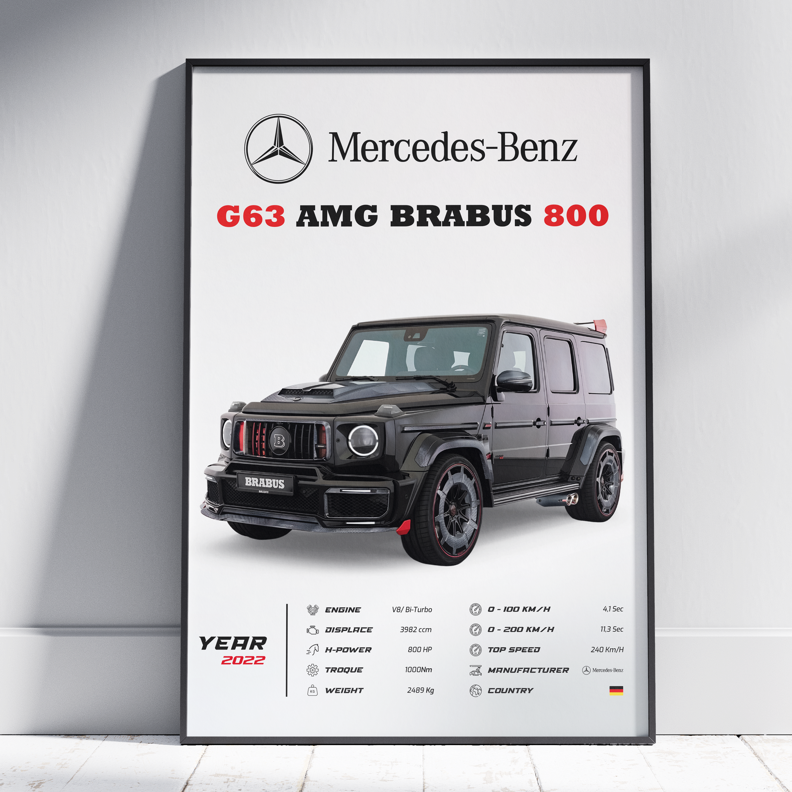 G63 Amg Brabus 800 designs, themes, templates and downloadable graphic ...