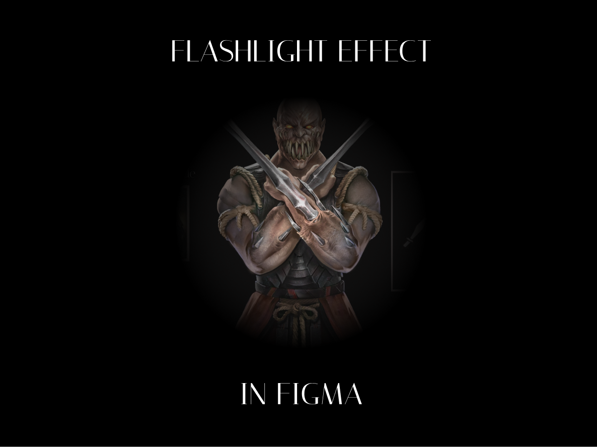 Flashlight Effect in Figma by Ghaniya Usmani on Dribbble