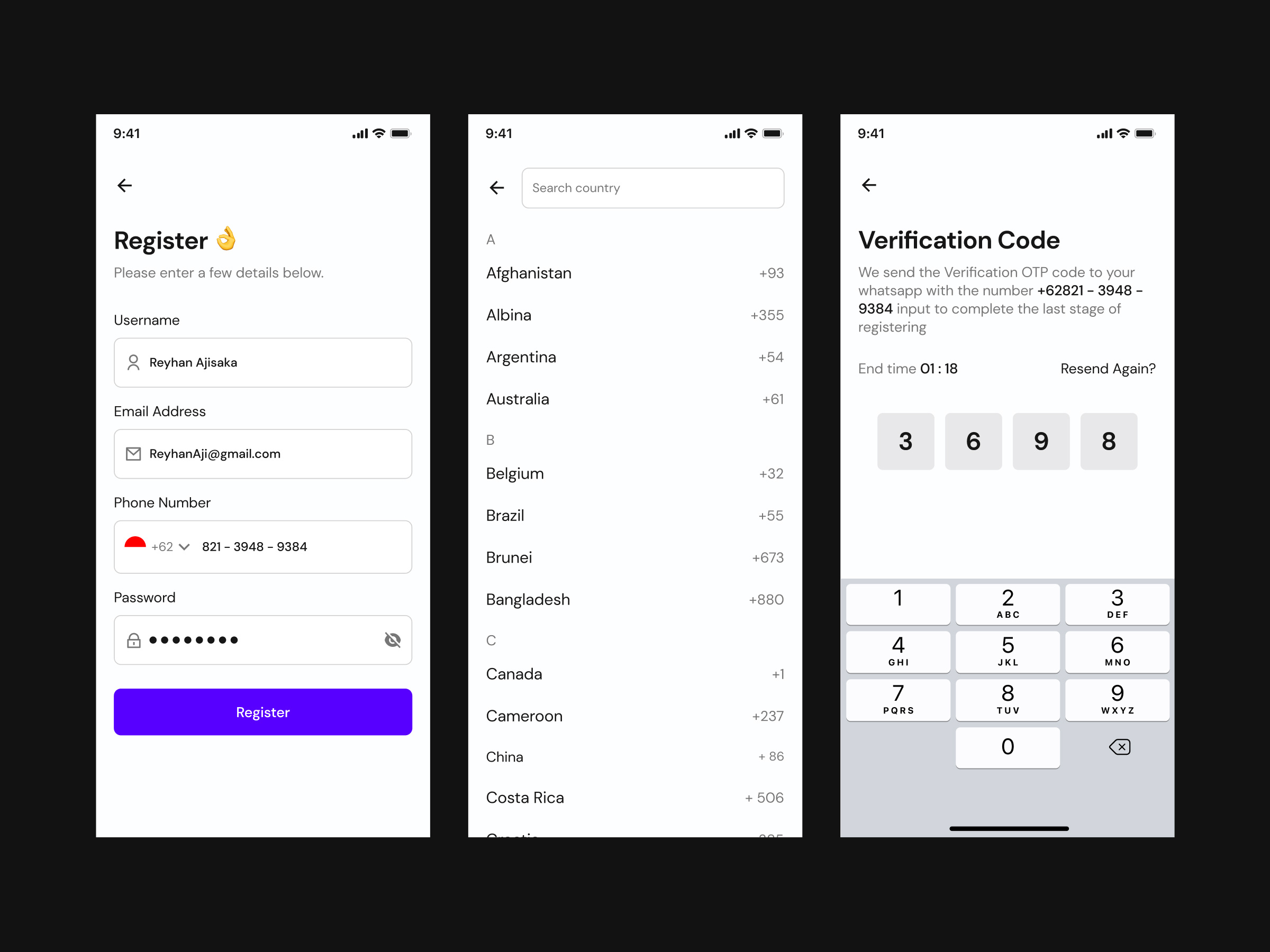 Jobseeker - Login Screen by Andri Prasetia for SLAB Design Studio on ...