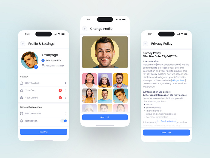 Browse thousands of Profile UI images for design inspiration | Dribbble