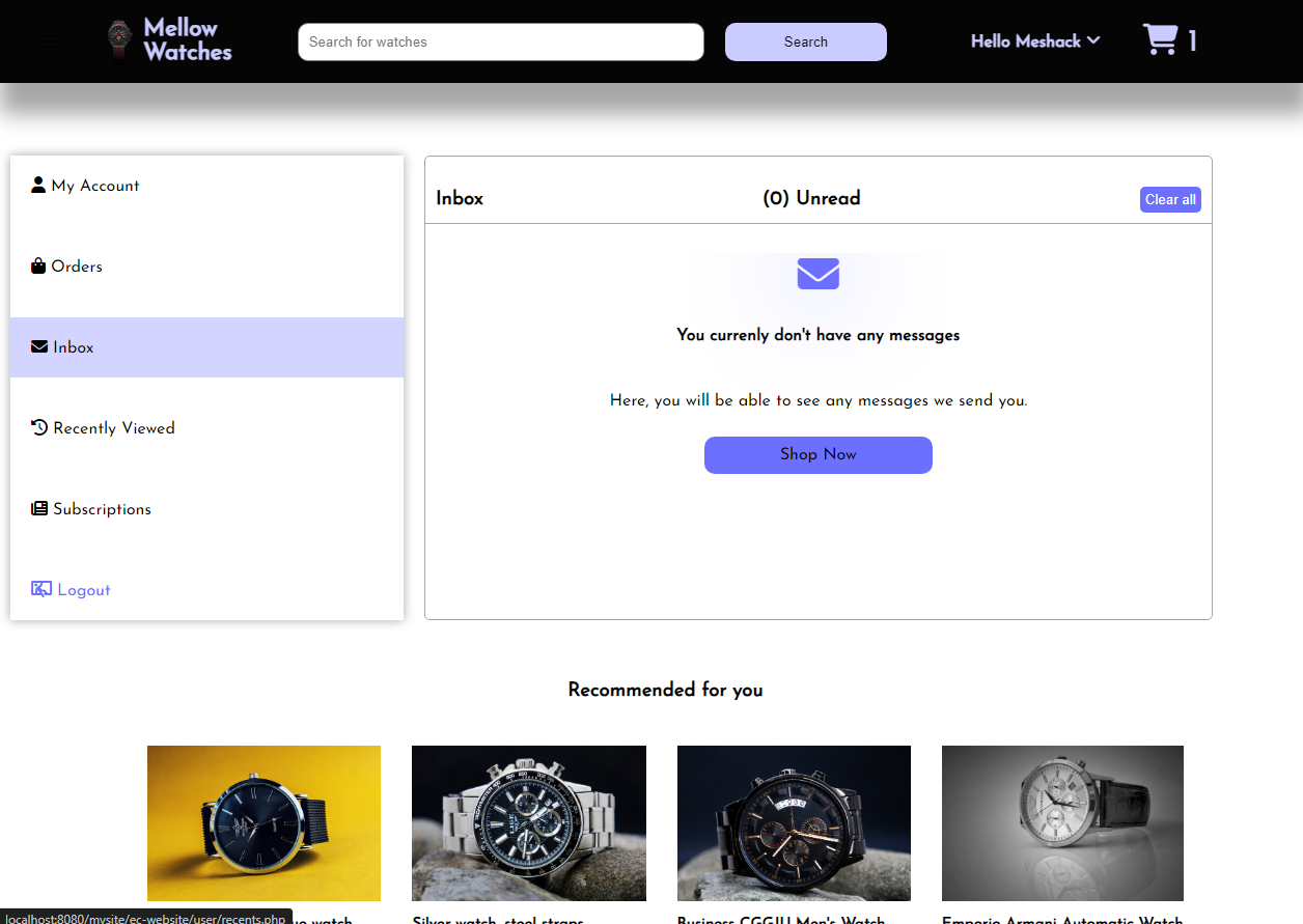 E-Commerce Store Hero Section Design by Meshack Locho on Dribbble