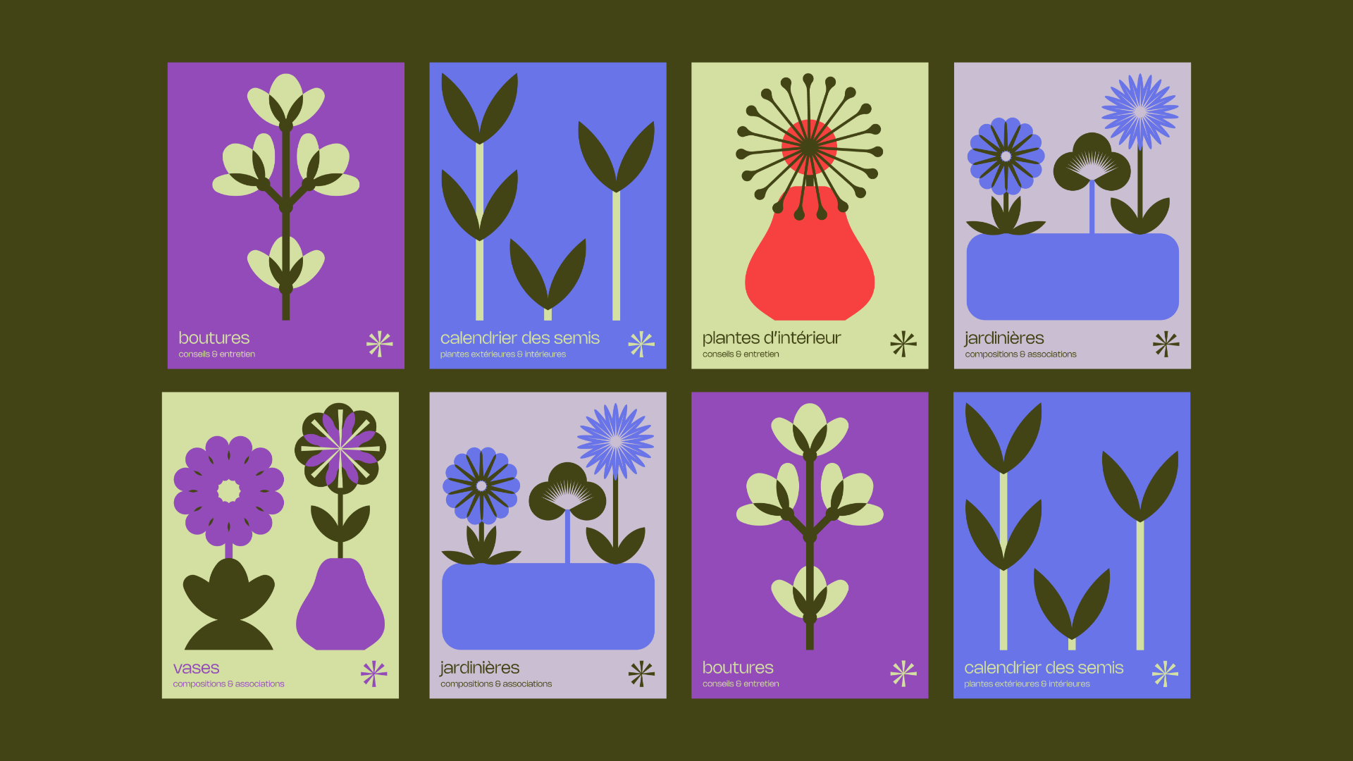 POLLEN - visual identity by Nadia Saïdani on Dribbble