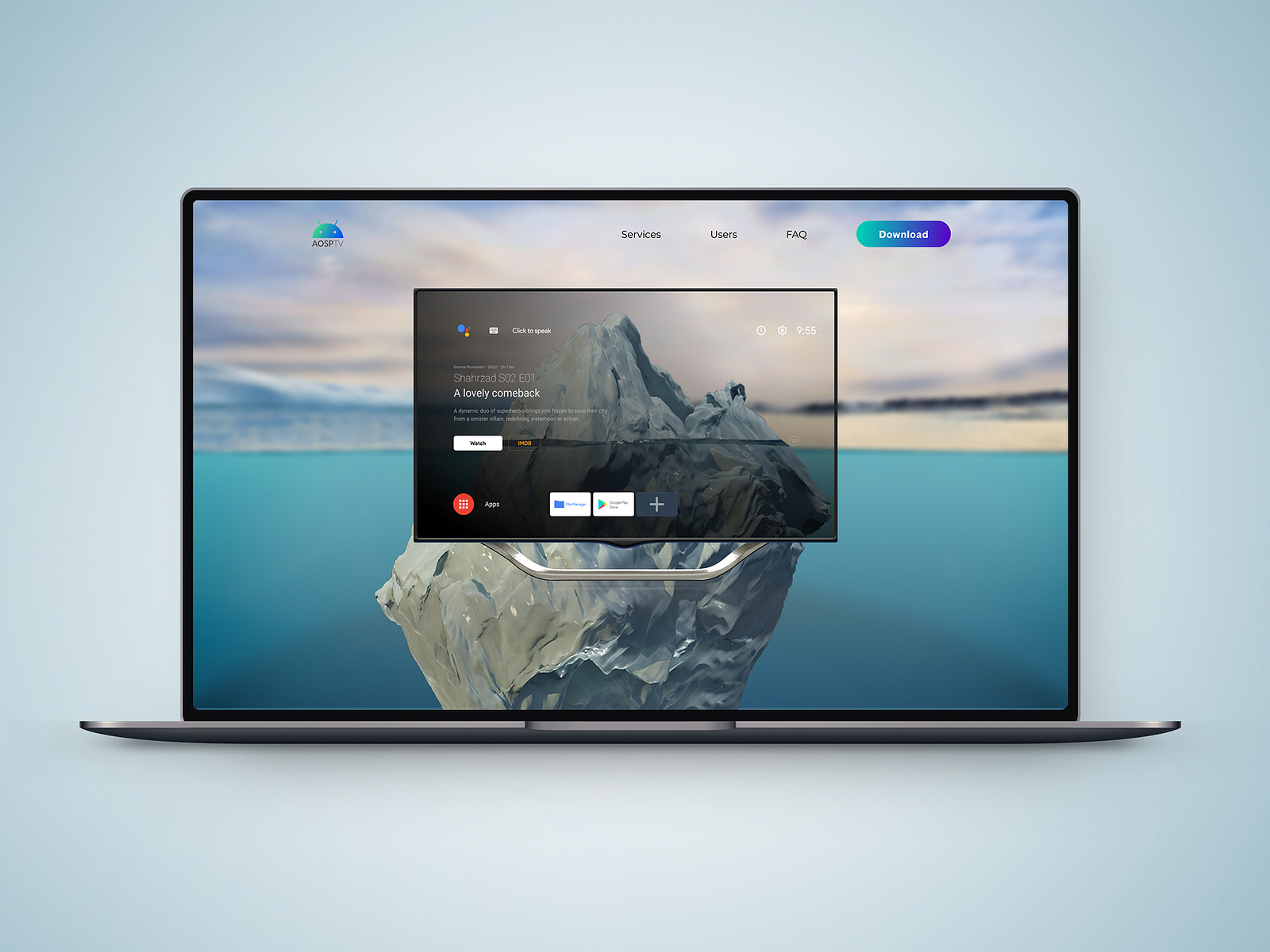 Next OS Landing Page by Shaqayeq Mohammadi on Dribbble